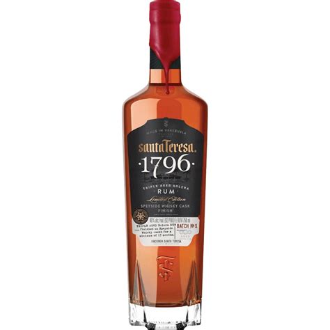 Santa Teresa 1796 Speyside Whisky Cask Limited Edition Total Wine More