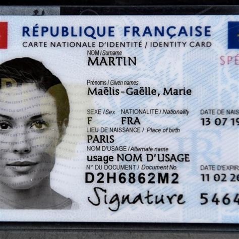 Haut 67 imagen carte d identité francaise fr thptnganamst edu vn