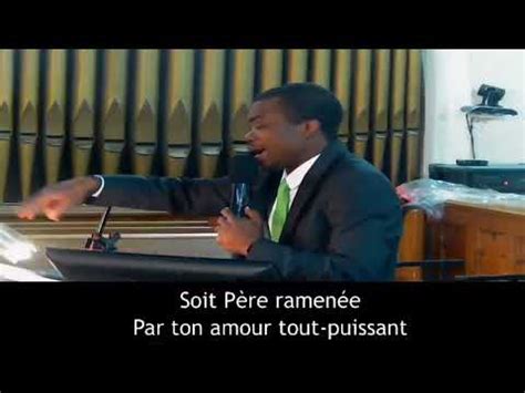 Torrents d amour et de grâce Il va venir le Seigneur que j adore