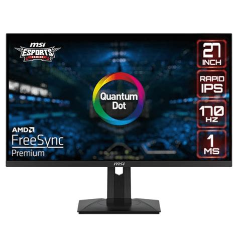MSI G274QPF QD 27 170Hz Rapid IPS Quantum DOT QHD 2560x1440