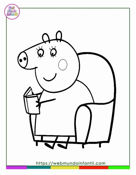 Dibujos De Peppa Pig Para Colorear Imprimir Y Pintar