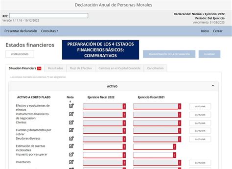 Simulador Declaraci N Anual Cambios Para Resico