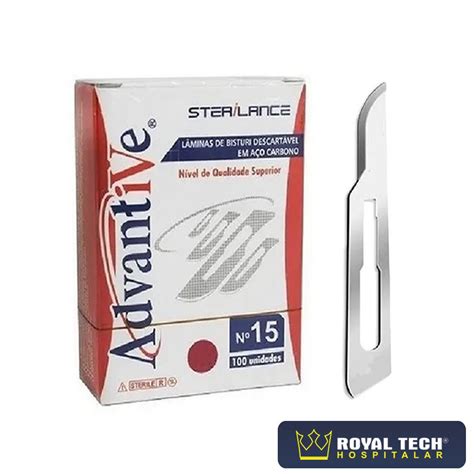 L Mina Bisturi A O Carbono N Cx Un Advantive Royal Tech
