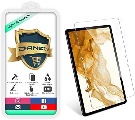 Película De Vidro Temperado Para Tablet Galaxy Tab S8 Tela de 11 Film