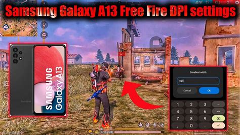 Samsung Galaxy A Free Fire Dpi Setting Youtube