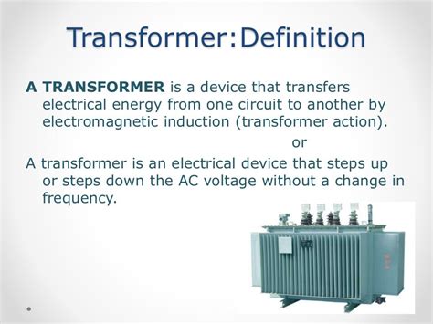 transformer introduction development uses and calculations