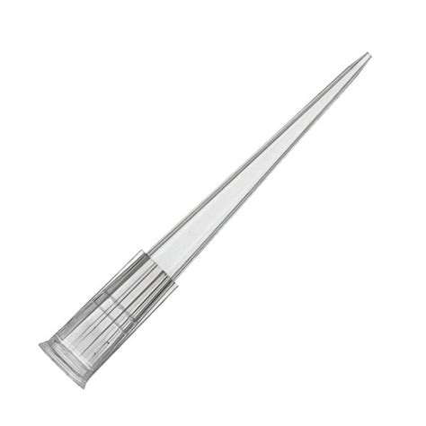 1 200µl Pipette Tips Natural Racked Bevelled Pre Sterilised