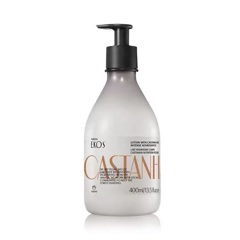 Natura Leite Para O Corpo Castanha Ekos 400ml Ilha dos Cosméticos