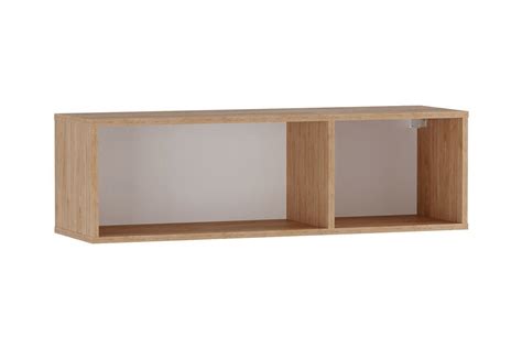 Staffin Væghylde 100x30 cm Hvid Opbevaring Trademax