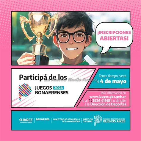 Abrieron Las Inscripciones Para Los Juegos Bonaerenses