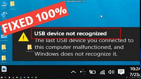 Usb Device Not Recognized Windows Fixed How To Fix