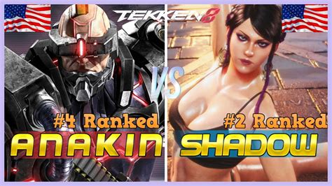 Tekken 8 ANAKIN 4 Ranked Jack 8 Vs SHADOW 20Z 2 Ranked Zafina
