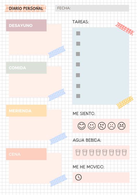 Plantillas de rutinas y tareas para organizar los días con niños