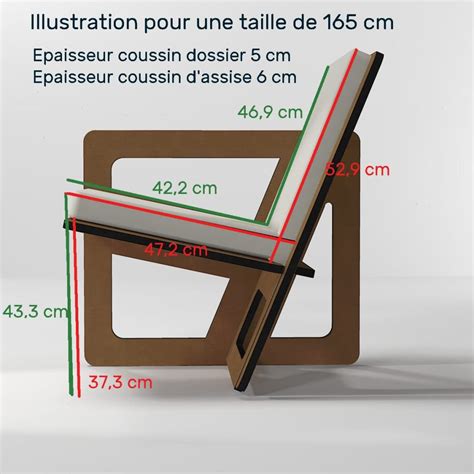 Les Dimensions D Une Assise En Fonction De La Taille Blog Des