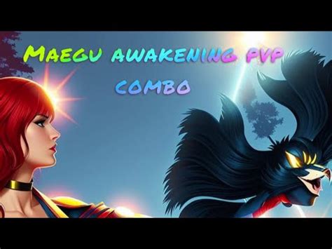 Black Desert Online Maegu Awakening Pvp Combo YouTube