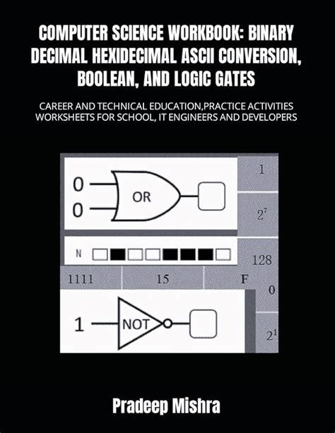 Computer Science Workbook Binary Decimal Hexadecimal Ascii