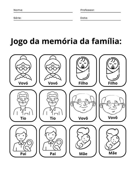 A Arte De Educar ATIVIDADE MINHA FAMILIA