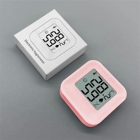 Mini Thermomètre Numérique Lcd Hygromètre Hygromètre Thermomètre