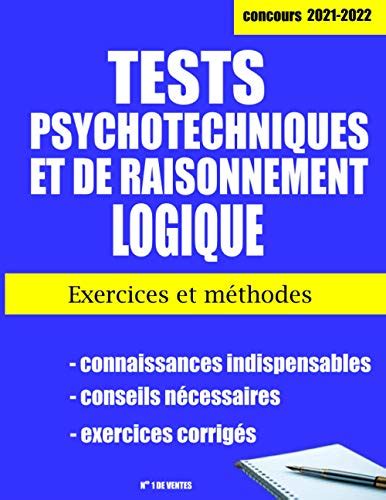 Tests Psychotechniques Et De Raisonnement Logique Livre