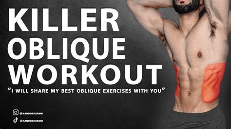 The Best Oblique Exercises Ripped Obliques Nando Sirianni Youtube
