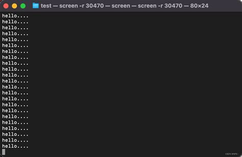 linux配置程序后台运行（前后台来回切换） linux后台运行程序 csdn博客