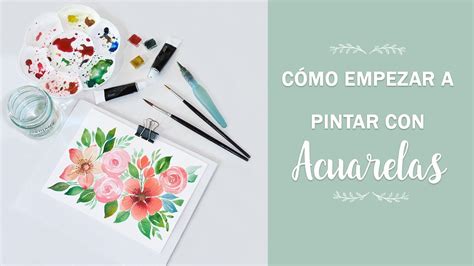 Cómo PINTAR con ACUARELAS Nociones Básicas para Principiantes YouTube