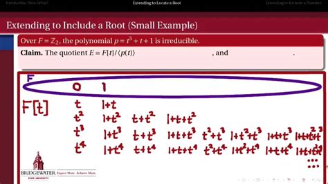 302 s2a field extensions and polynomial roots youtube