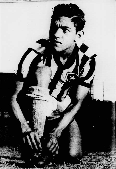 Foto Rara De Man Garrincha G Nio E O Maior Dolo Da Hist Ria