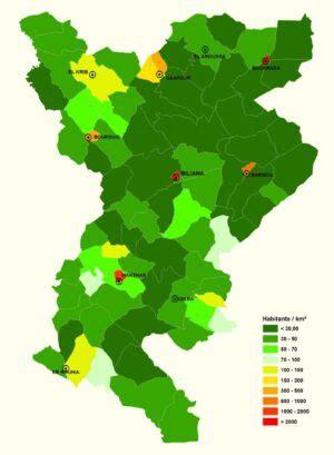 Carte Du Gouvernorat De Siliana