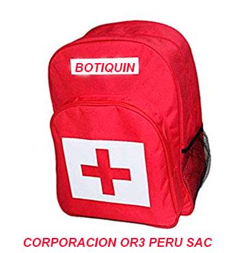 Kit De Primeros Auxilios Mochila De Emergencia Para Logotipo