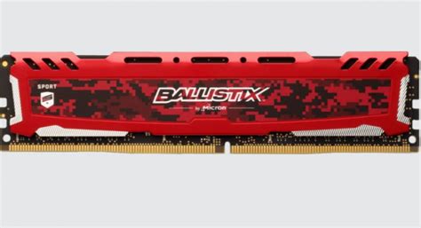 Pami Crucial Ballistix Sport Lt Gb Ddr Cl Red Proline