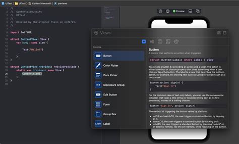 xcode views and modifiers buttons missing from library panel general discussion codecrew