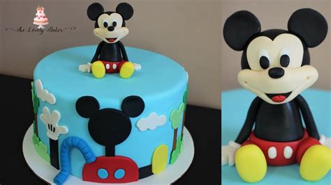 Mickey Mouse Clubhouse Cake Tutorial