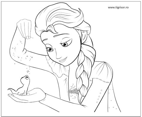 Plansa De Colorat Cu Frozen Planse De Colorat Images And Photos The