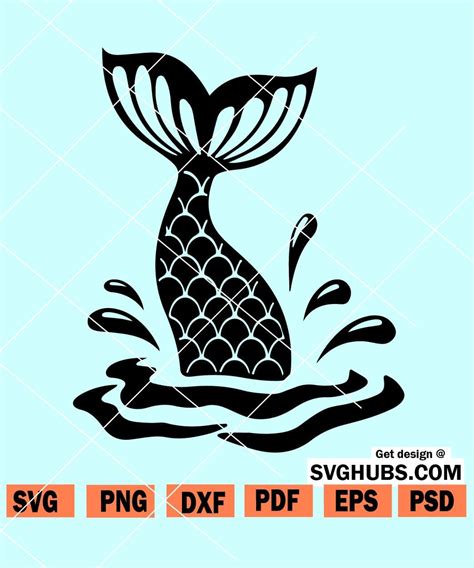 Free 121 Mermaid Tail Svg File Free SVG PNG EPS DXF File
