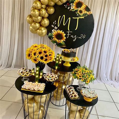 Festa Girassol 95 Ideias Encantadoras Para A Sua Festa