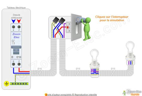 Schema Branchement Electrique Lumiere Exterieur