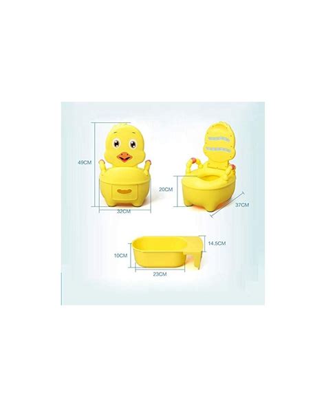 El mejor orinal para bebé Chicken desmontable con tapa ATAA
