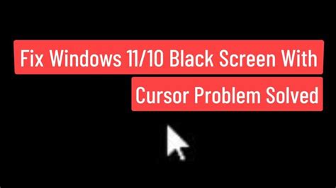 Arreglar problema pantalla negra Windows métodos de solución 90
