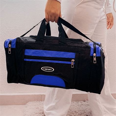 Mala Sacola De Mão Unissex Esportiva Alça Dupla Impermeável Compre