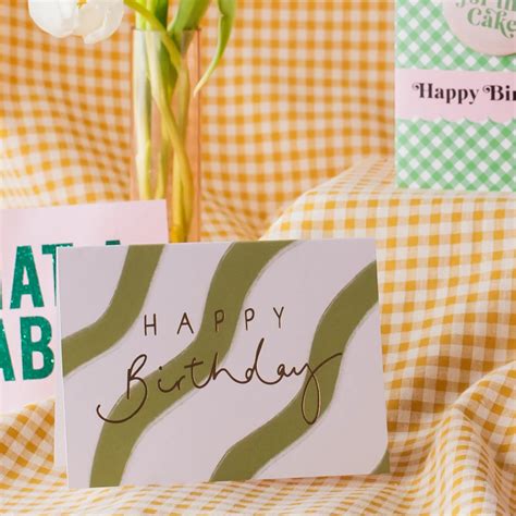 Happy Birthday Foil Card The Dotty House