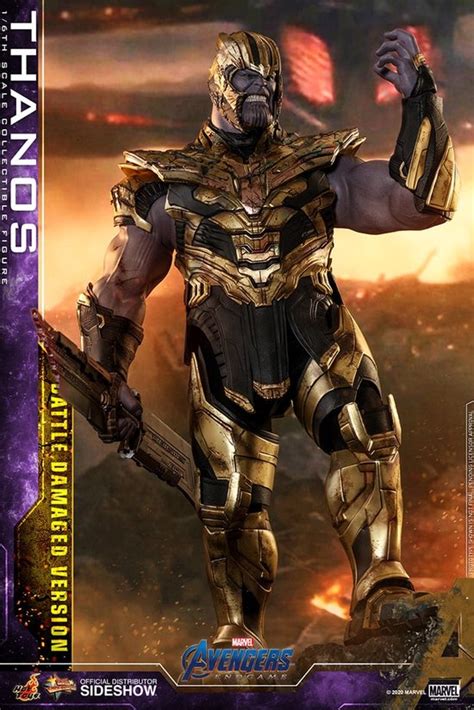 Hot Toys Thanos Battle Damaged Version 1 6 Scale Figure Avengers
