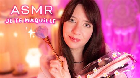 ASMR FR Roleplay Makeup Ton Amie Te Maquille Pour Ton RDV Avec Ton