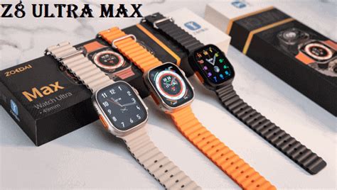 Z8 Ultra Max SmartWatch Specs Price Full Details Chinese Smartwatches