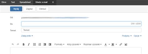 Jak napisać i wysłać wiadomość e mail Pomoc home pl