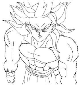 Desenhos Do Goku Para Colorir Dicas Pr Ticas