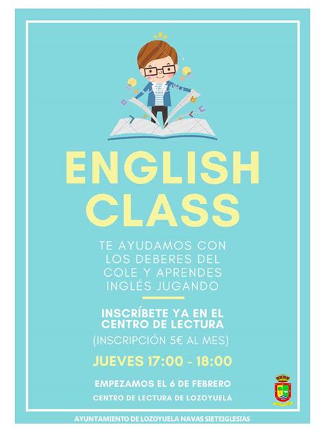Aprende inglés jugando lozoyuela Página del Ayuntamiento de