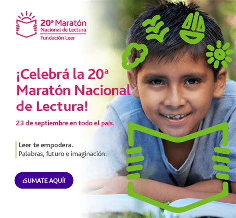 Abierta la inscripción para la Maratón Nacional de Lectura de Fundación