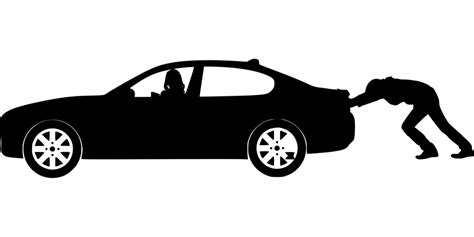 Pushing Car