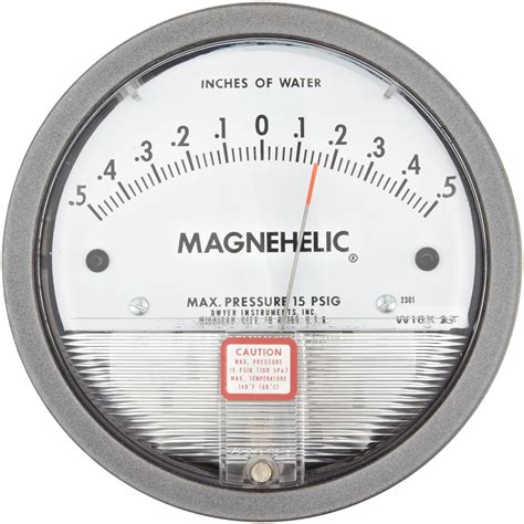 Buy Dwyer 2301 Magnehelic Series 2000 Differential Pressure Gauge